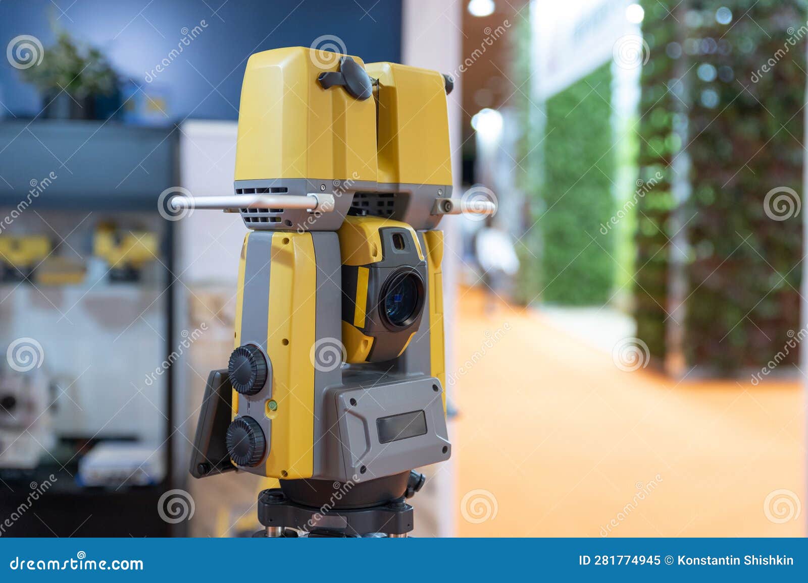 Theodolite - Geodetic Equipment for Construction Work Stock Image ...