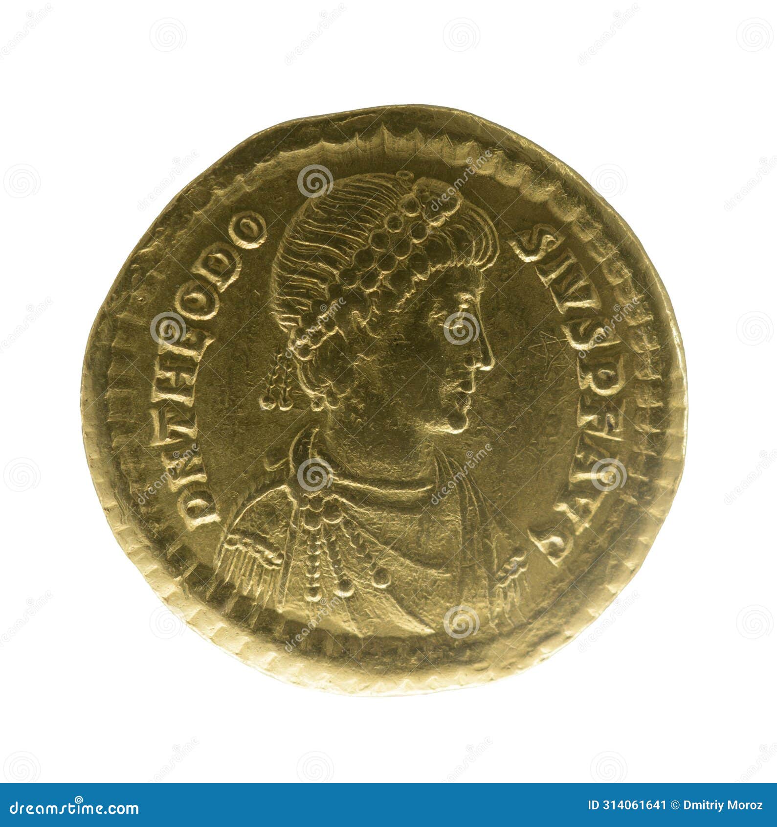 Theodosius I, Theodosius the Great - Roman Emperor Editorial Photo ...