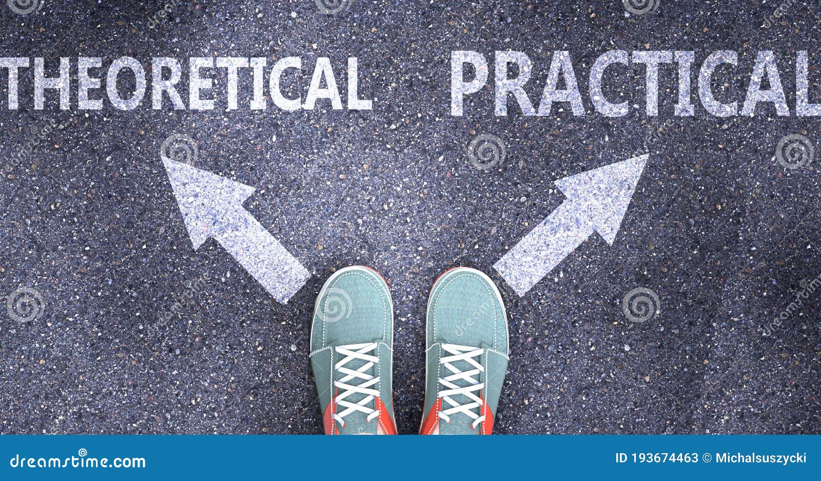 Theoretical and Practical As Different Choices in Life - Pictured As ...