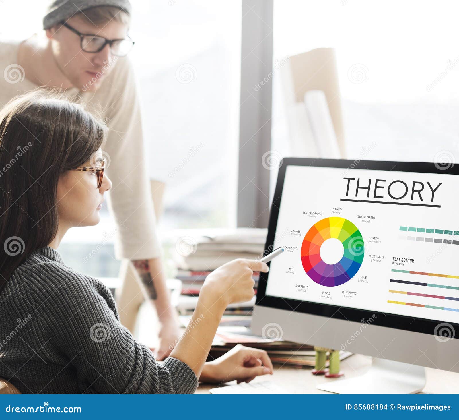 Theory Graphic Chart Color Scheme Concept Royalty-Free Stock ...