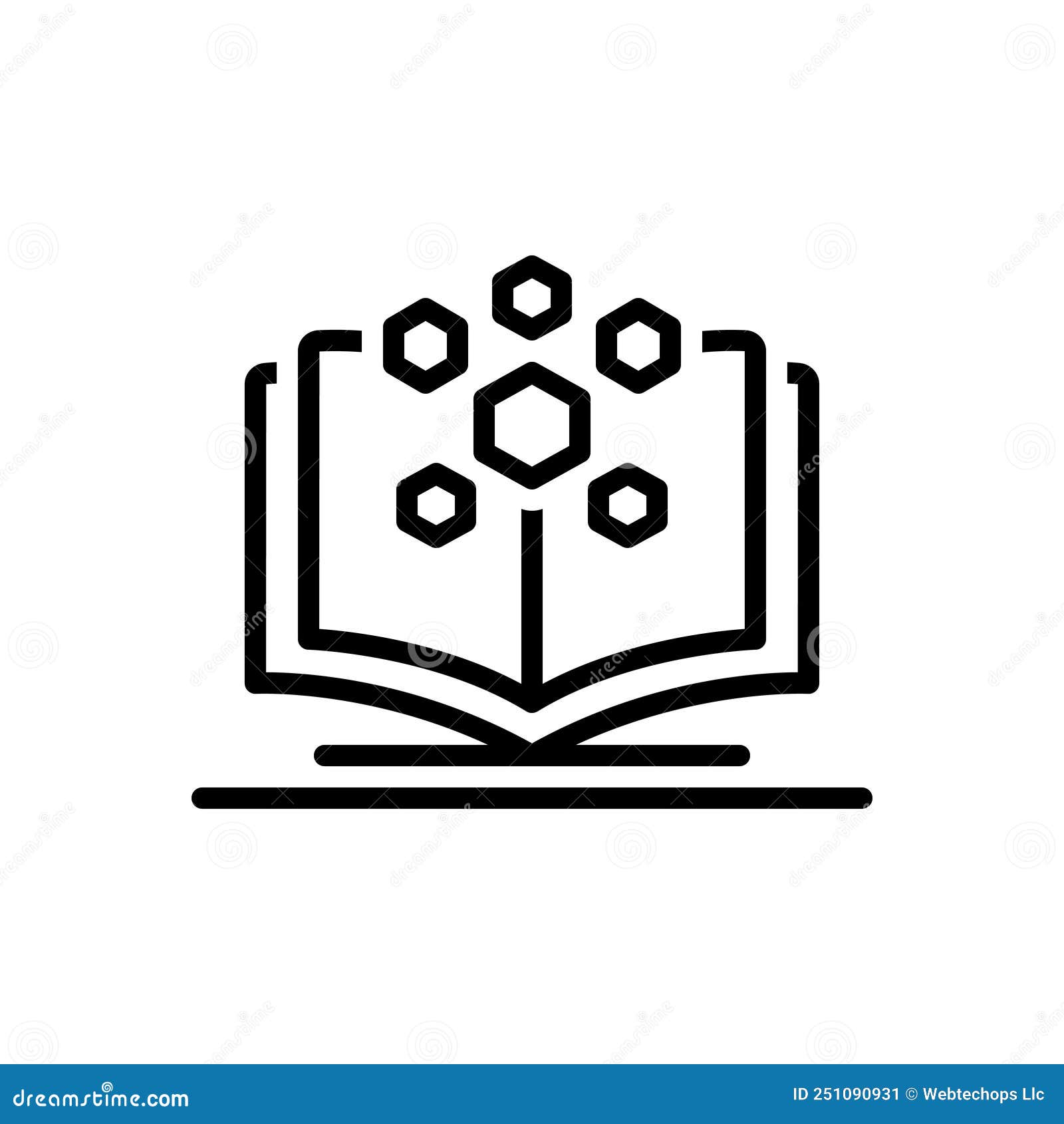 Black Line Icon for Theory, Concept and Doctrine Stock Vector ...