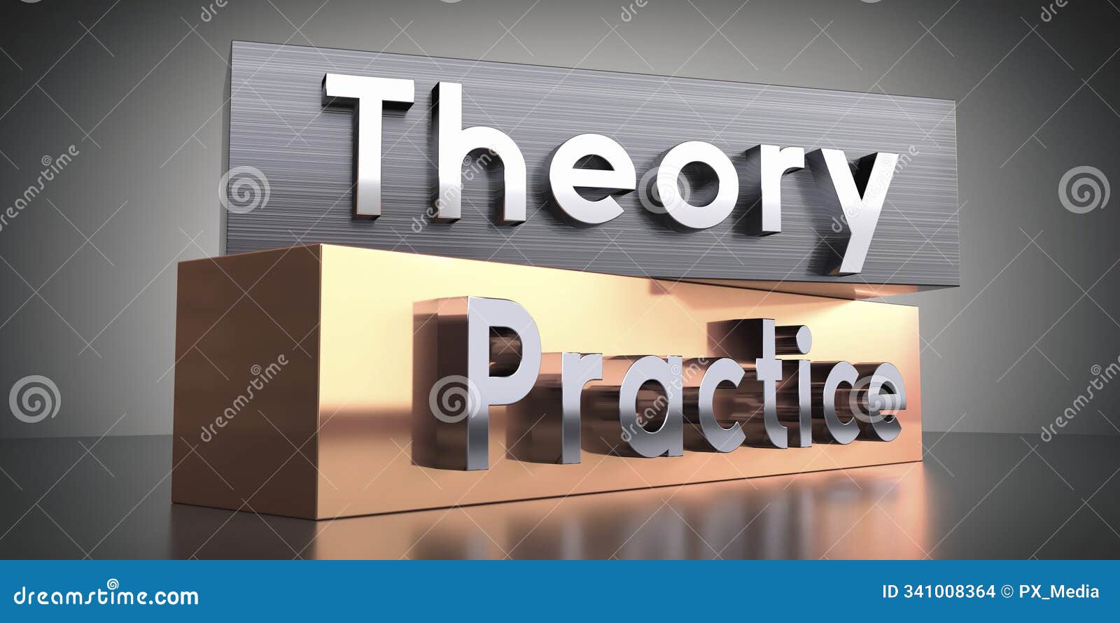 Theory Or Practice As A Choice In Life - Pictured As Words Practice ...