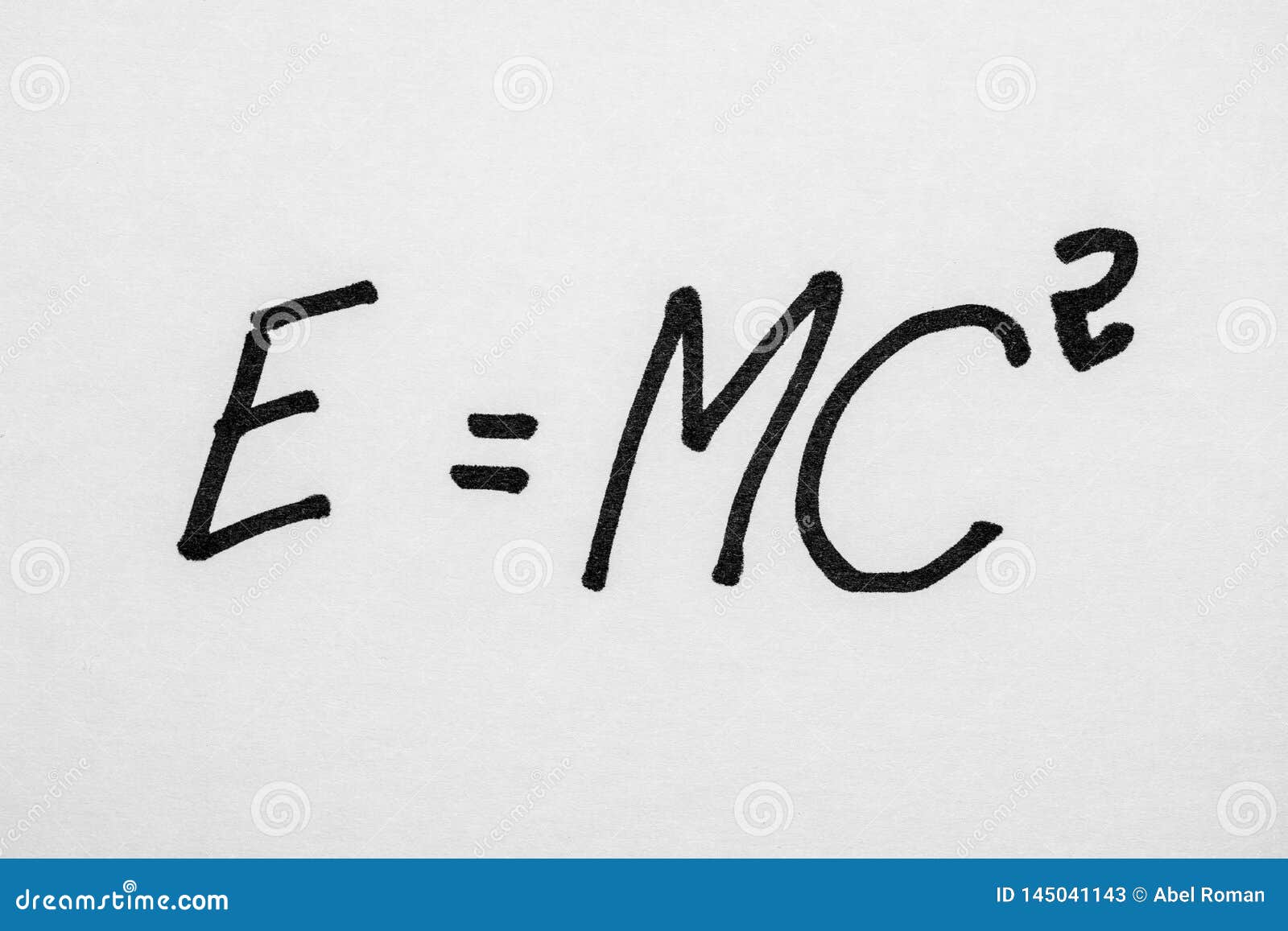 Theory of Relativity Formula Stock Image - Image of close, time: 145041143