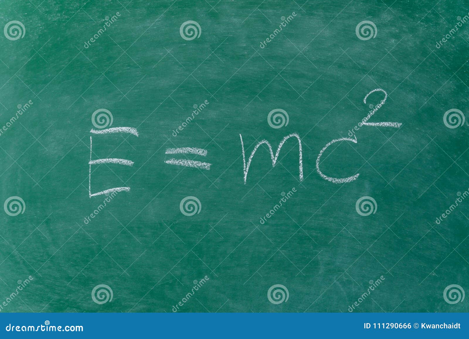 Theory of Relativity Formula Written on Chalkboard Stock Photo - Image ...