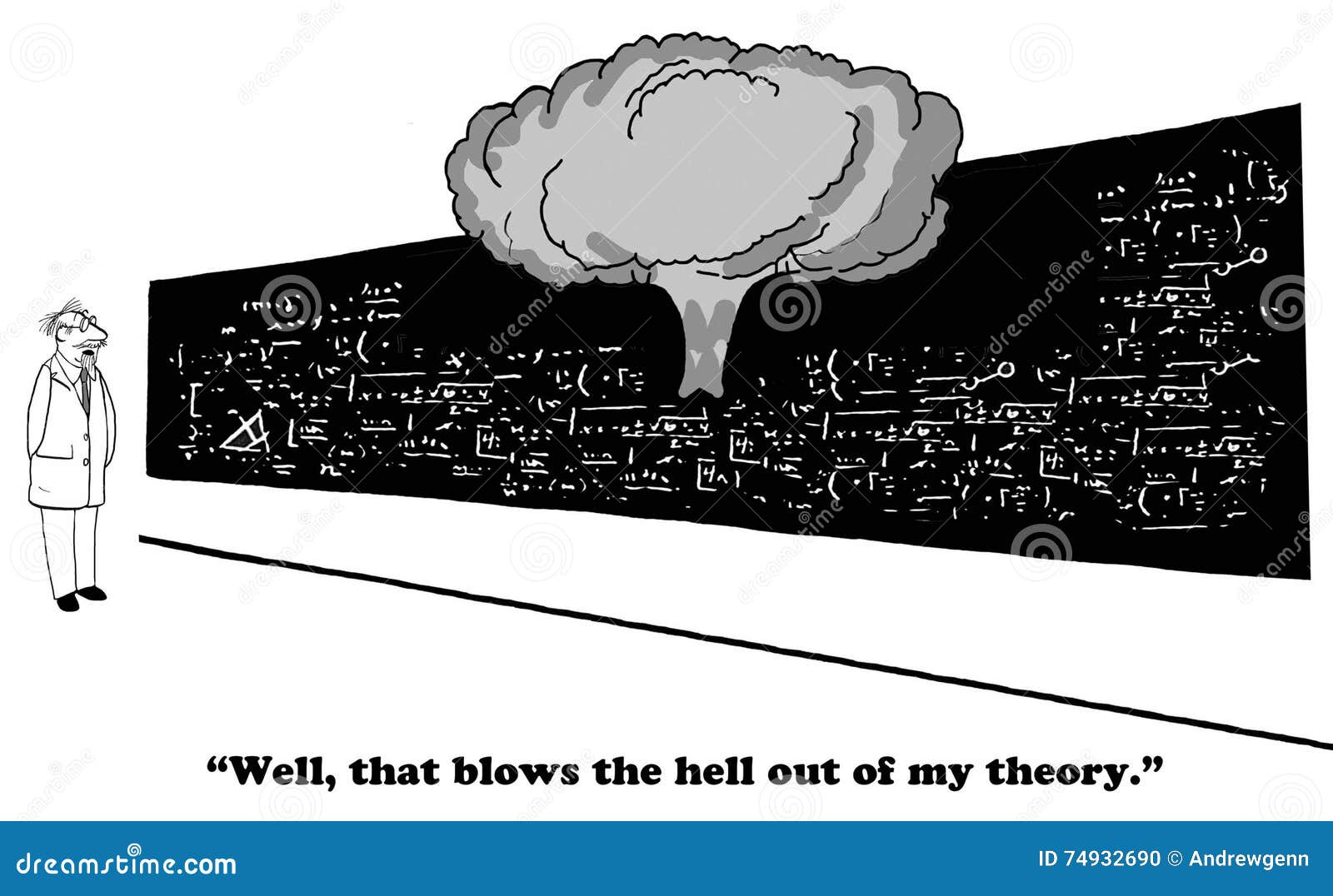 Cartoon Theory Of Evolution White Background Royalty-Free Illustration ...