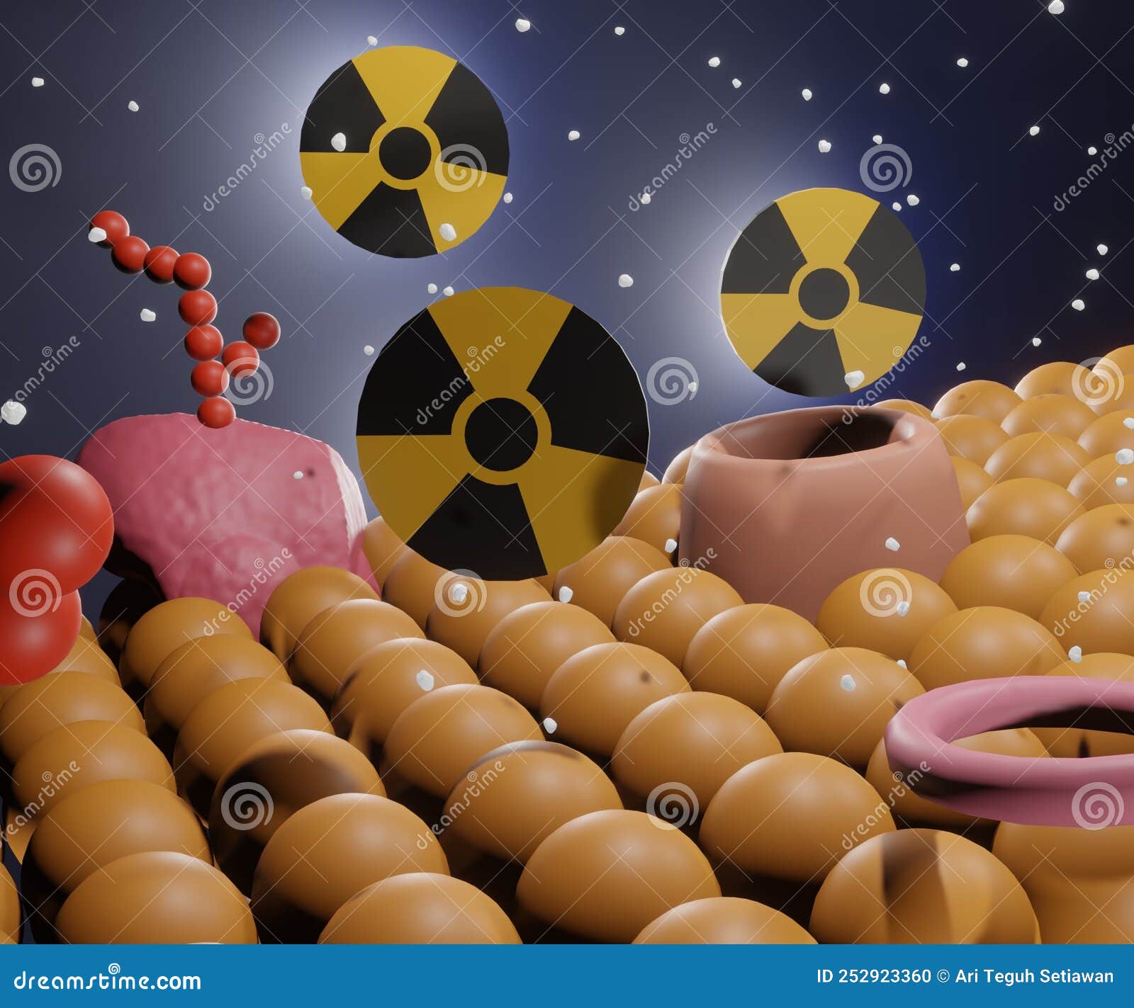 A Radionuclide Is Combined With A Targeting Vector (Binding Molecule ...