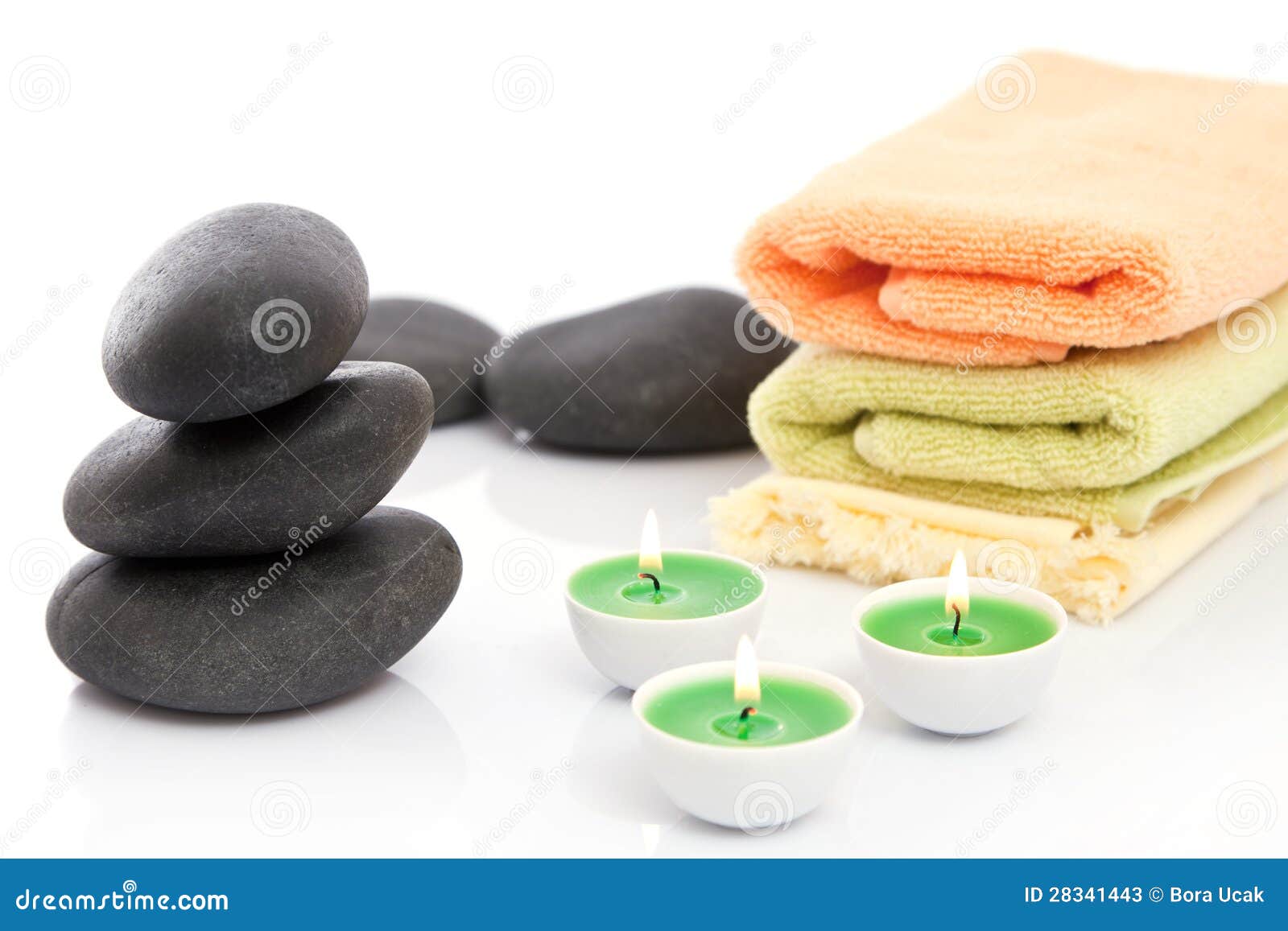 Therapeutic stones stock image. Image of life, bath, indoors - 28341443