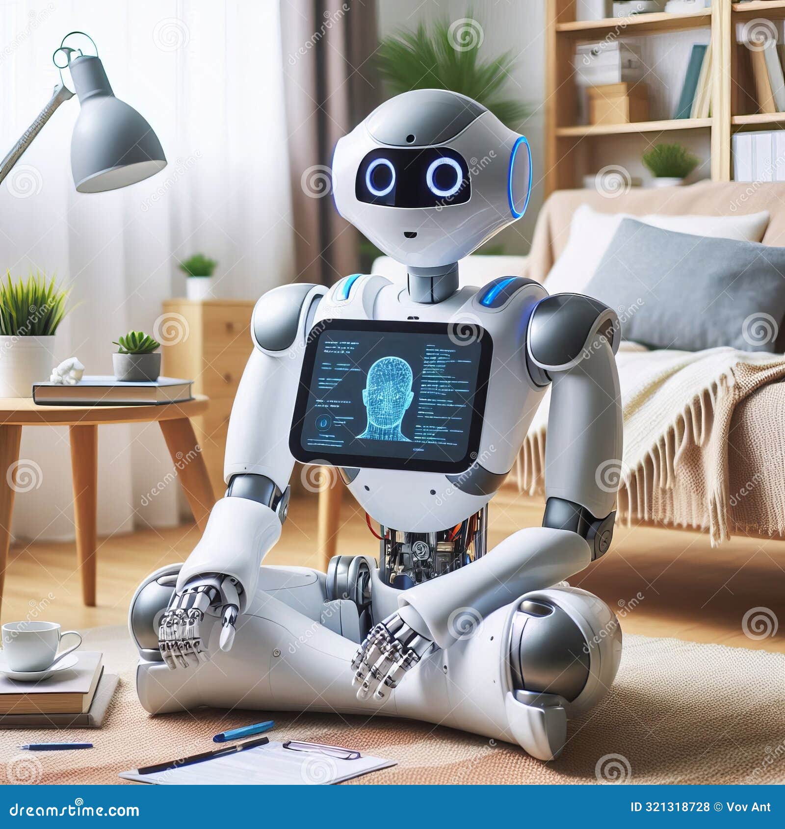 Therapist Robot - a Robot Designed To Provide Counselin Stock Photo ...