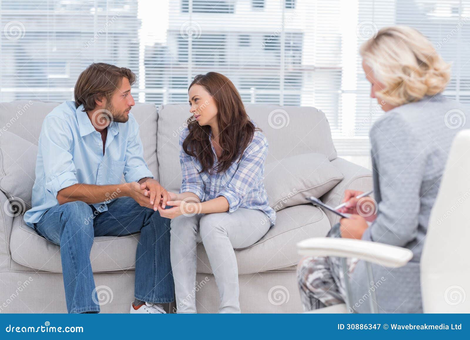 Therapist taking note stock image. Image of notepad, counseling - 30886347
