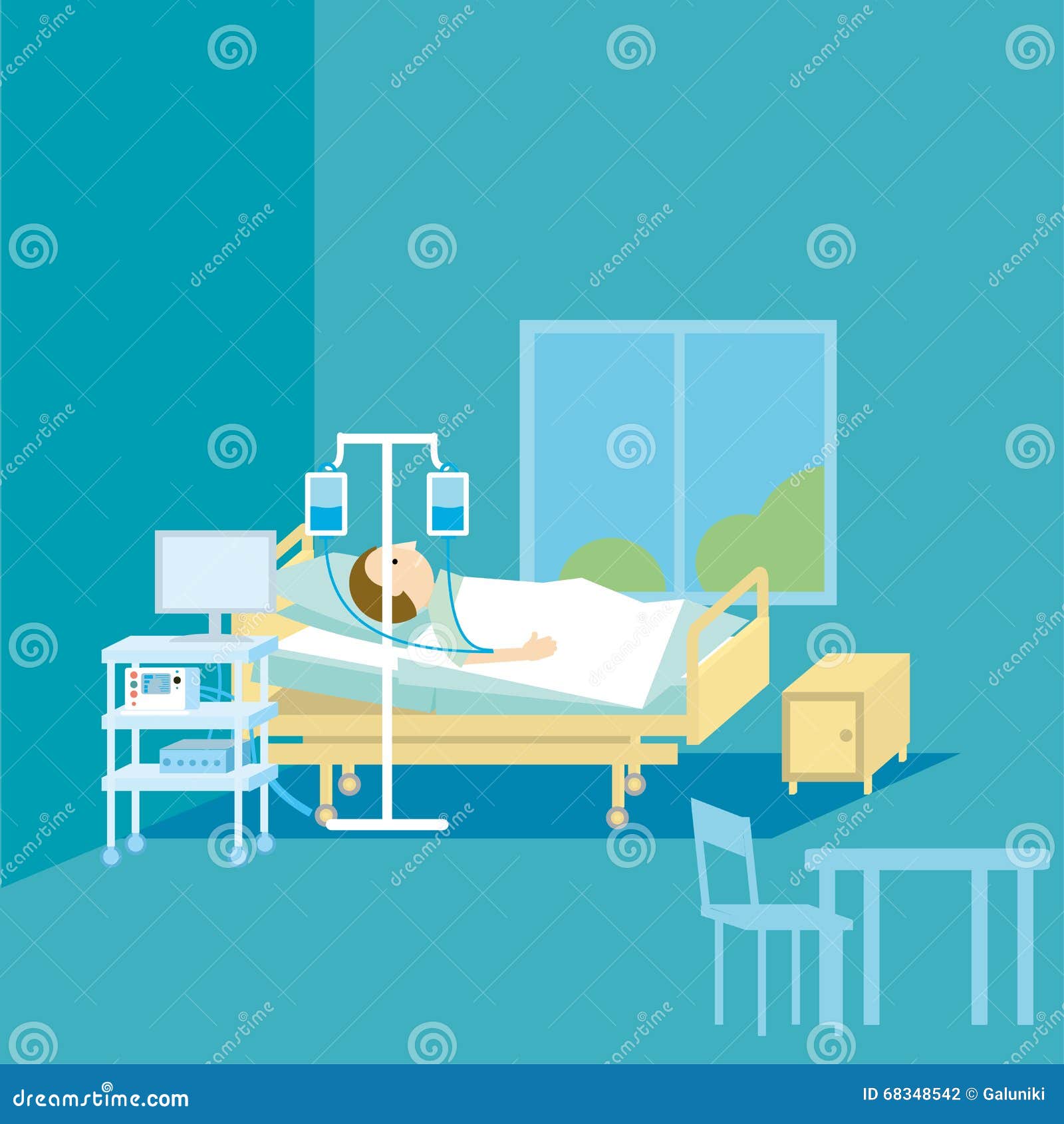 Therapy medical simple stock vector. Illustration of green - 68348542