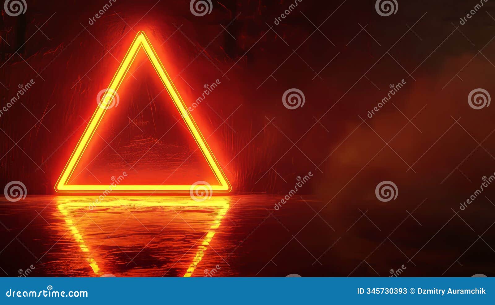 There is a 3D Icon of a Red Danger Warning Triangle, Symbolizing ...