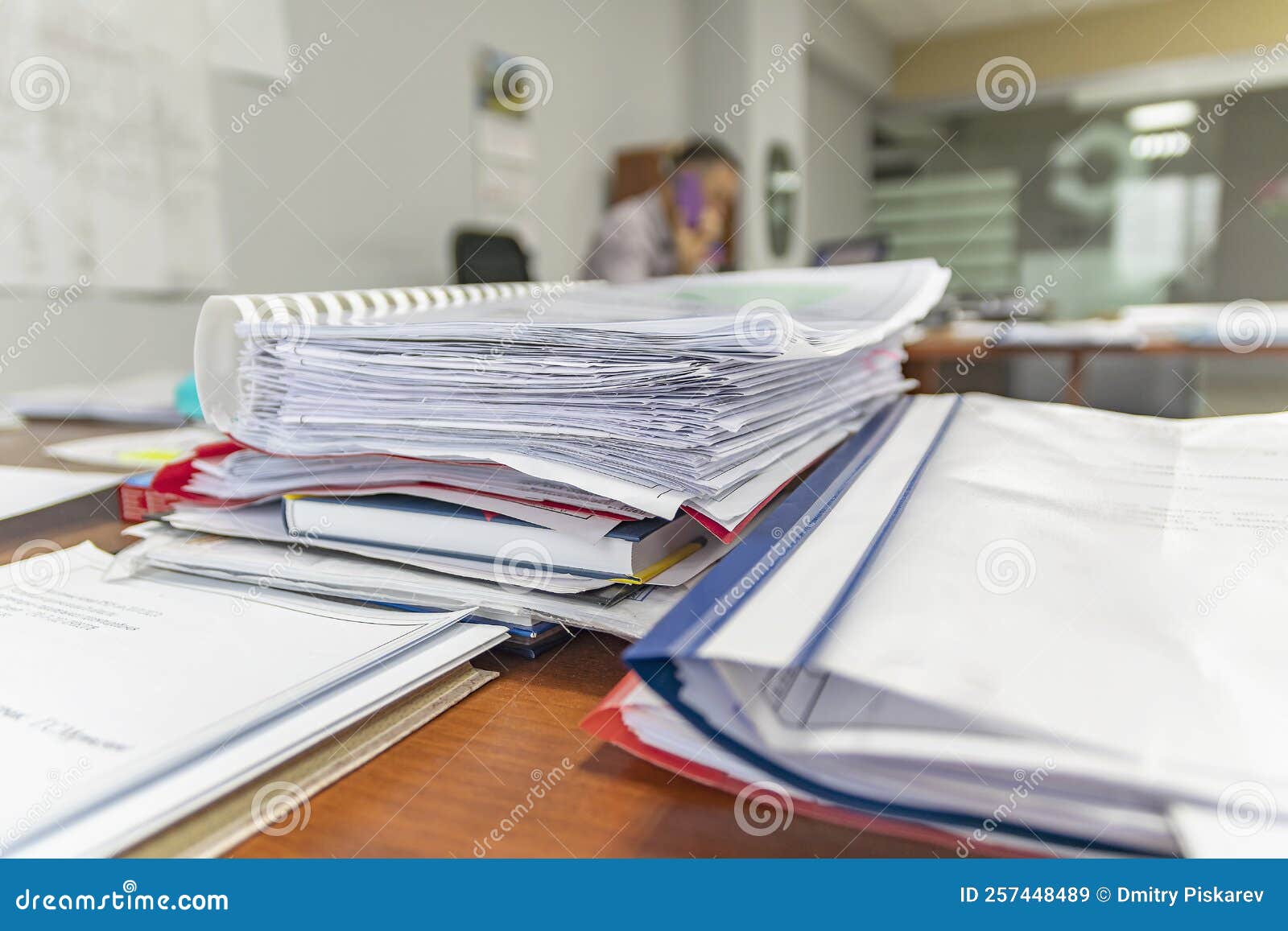 Folders with Technical Documentation for Construction of Engineering ...