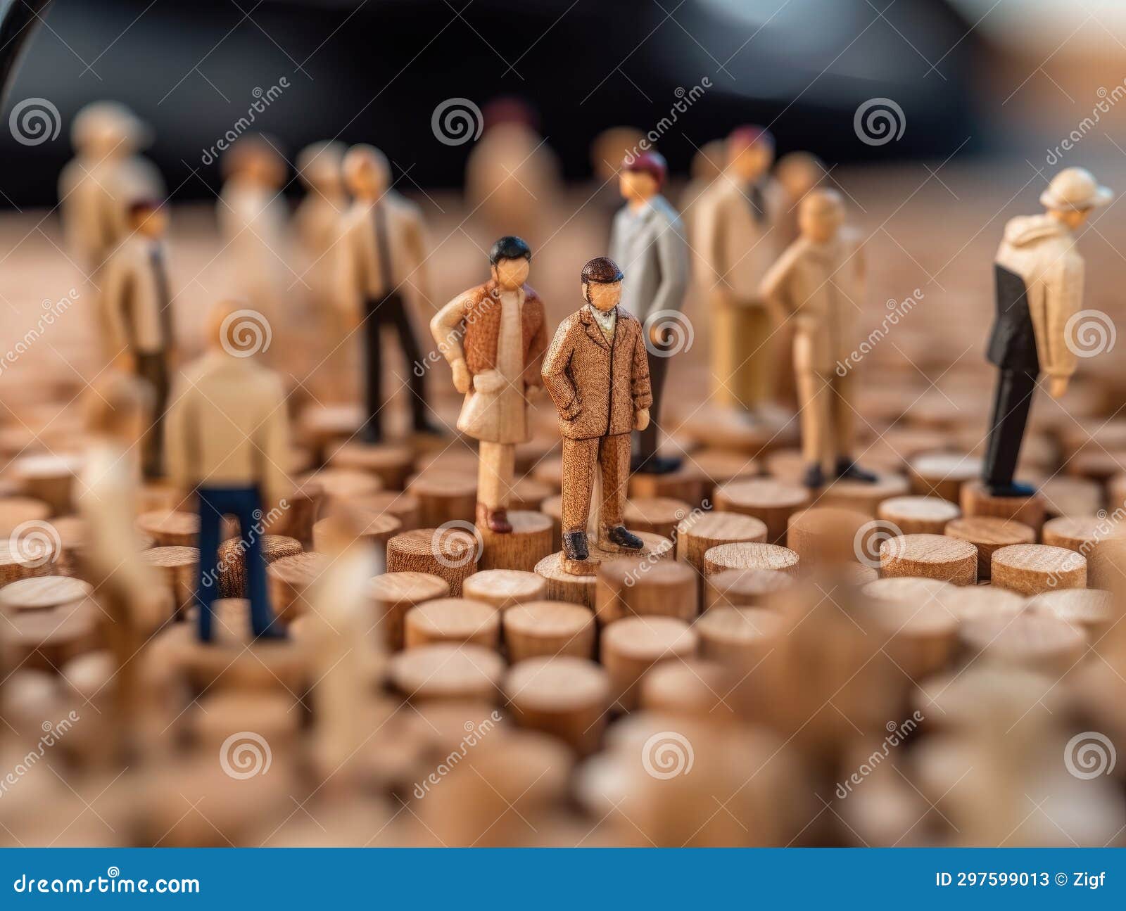 There is Group of People Standing Around Table. the Table Has Several ...