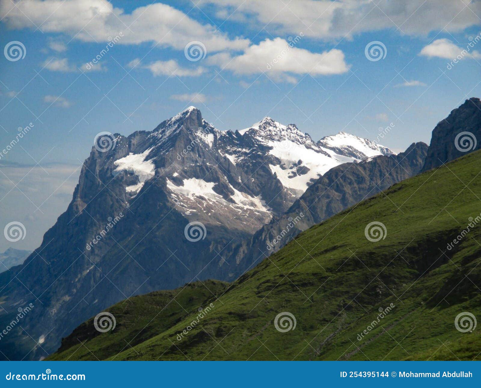 A Nice View for Mountain in the Winter Stock Photo - Image of nice ...