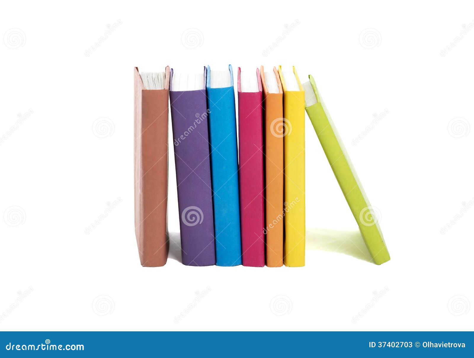 There are Many Pretty Books Stock Image - Image of publish, medium ...