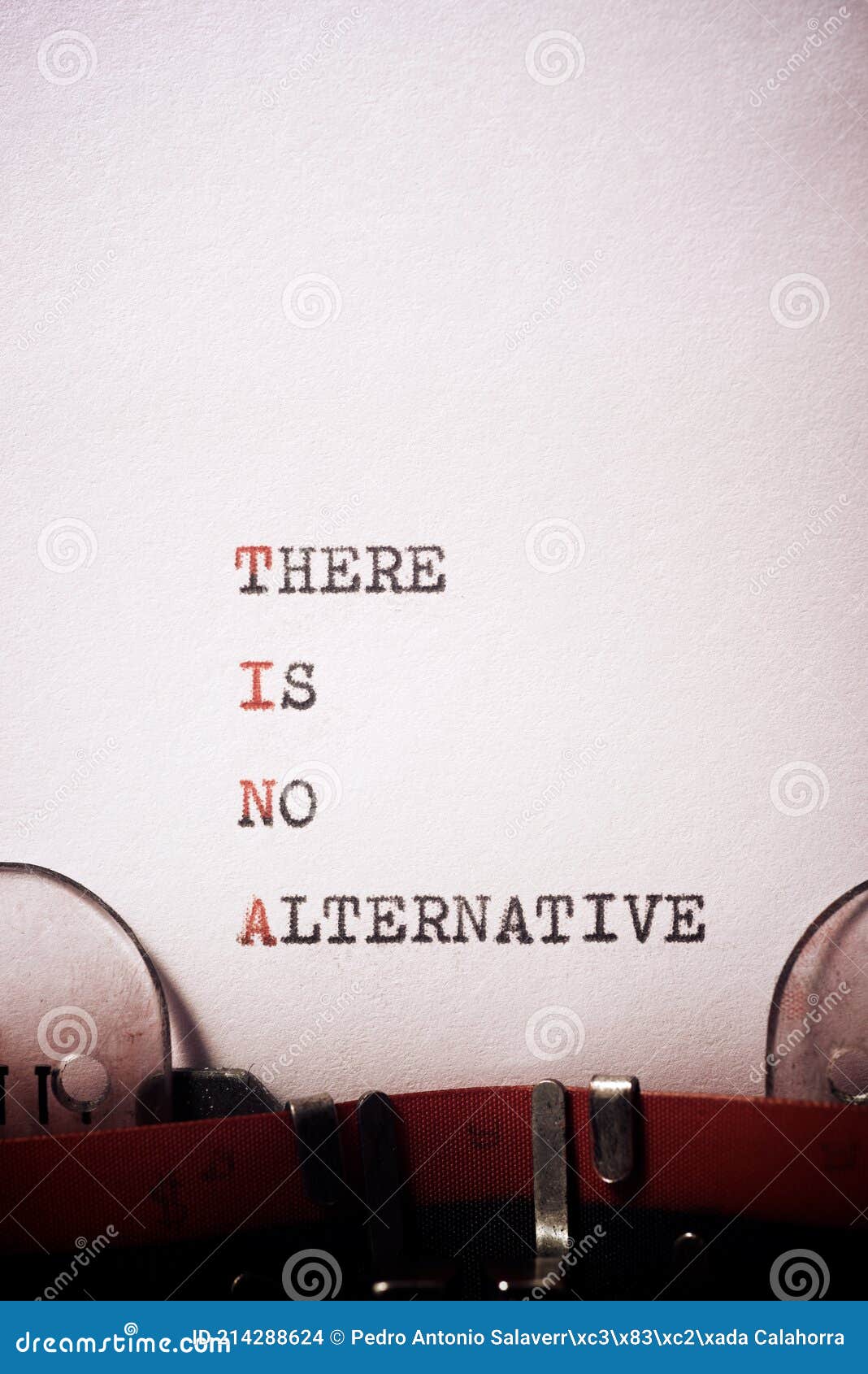 There is no alternative stock photo. Image of sentence - 214288624