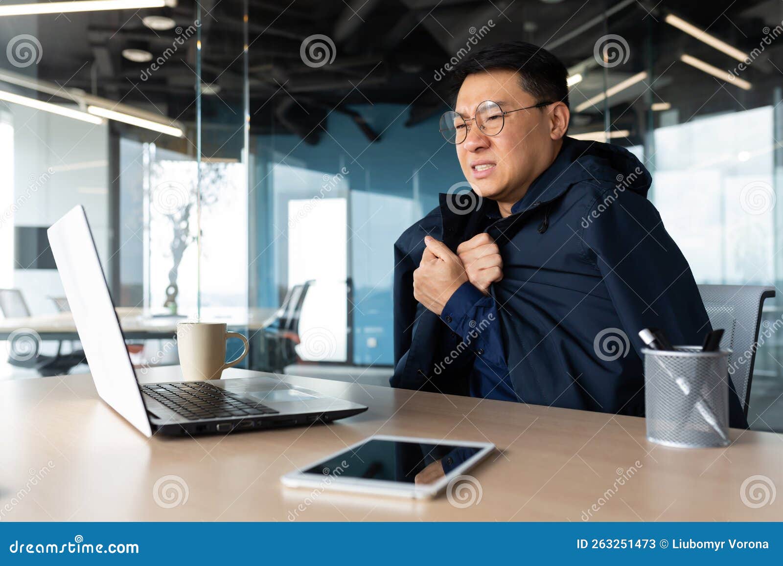 There is No Heating in the Office and the Heater is Broken, the ...