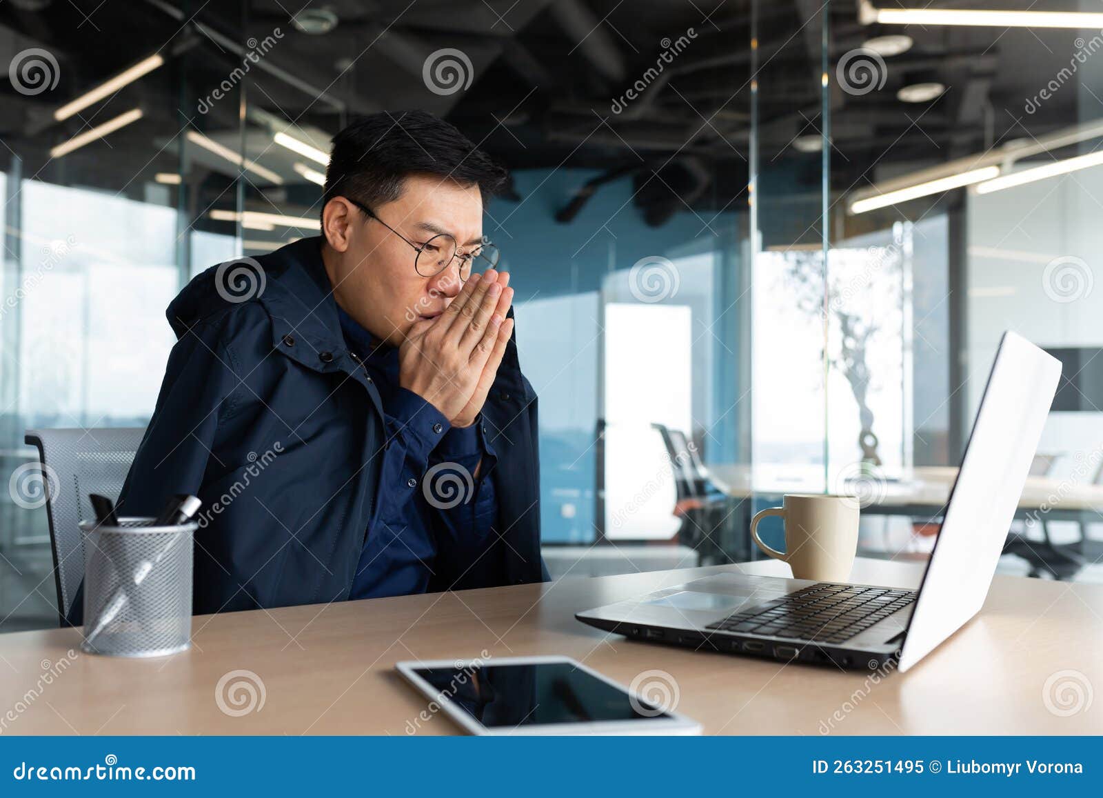 There is No Heating in the Office and the Heater is Broken, the ...