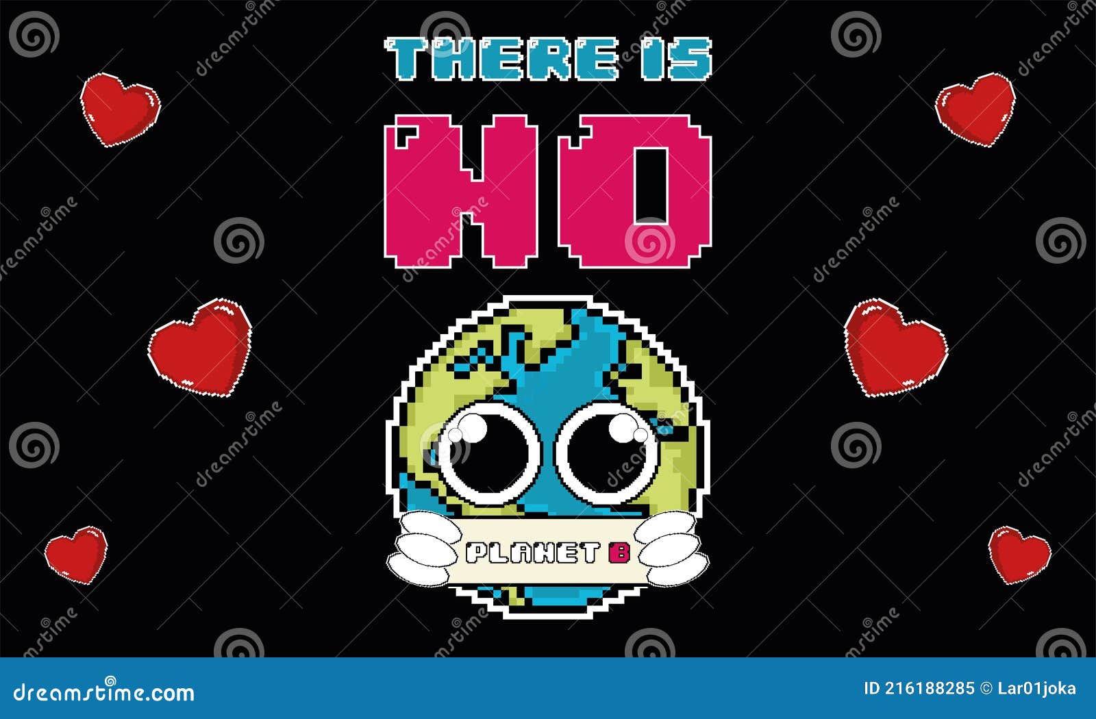 There is no plan B stock vector. Illustration of plant - 216188285