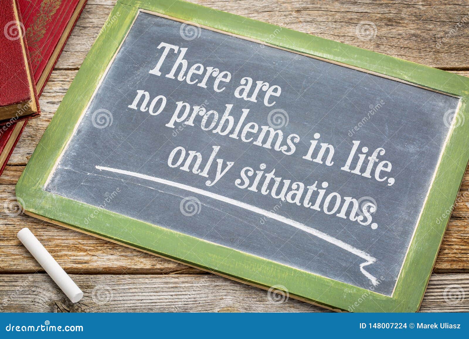 There are No Problems in Life, only Situations Stock Photo - Image of ...