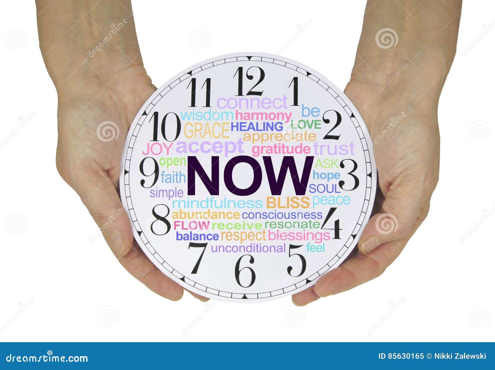 The Present Is The Only Moment That Matters, Silhouette Image With Text ...