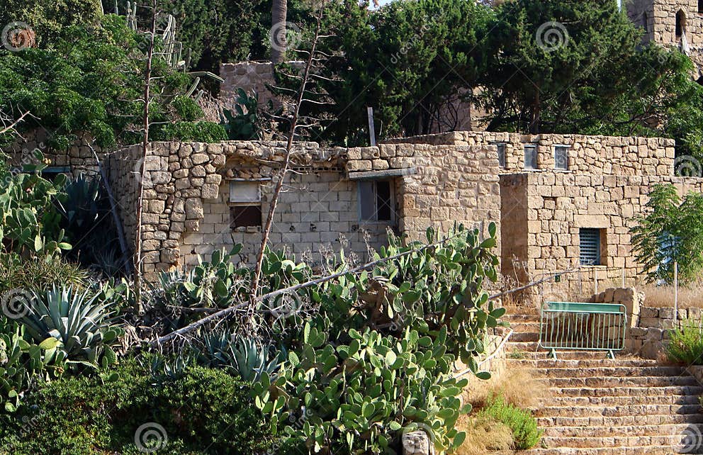 Stone wall stock photo. Image of lodging, city, stone - 100843612