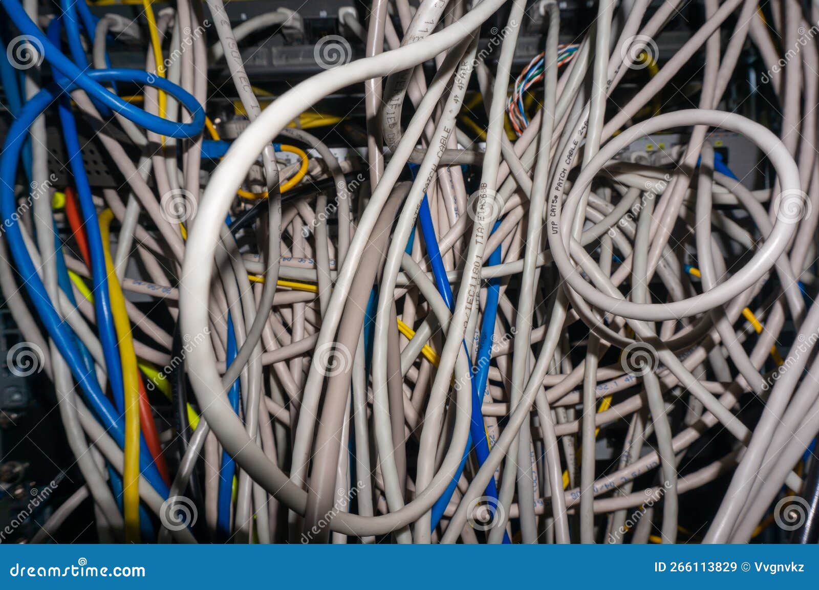 There is a Rack with Network Equipment in the Server Room. There are a ...