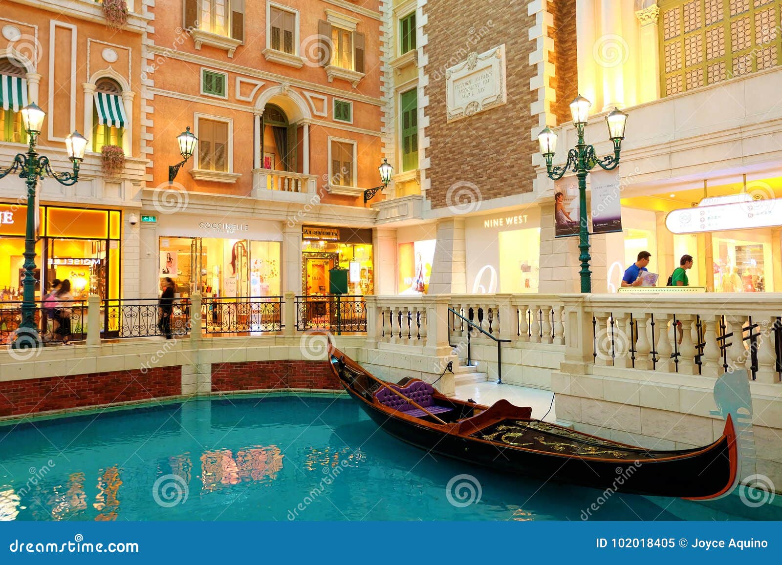 Indoor Venice editorial image. Image of mall, italy - 102018405