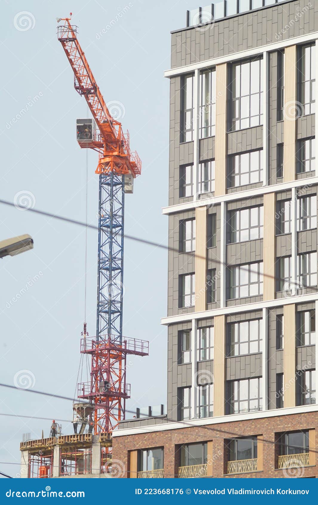 There is a Sequential Construction of Several High-rise Buildings ...