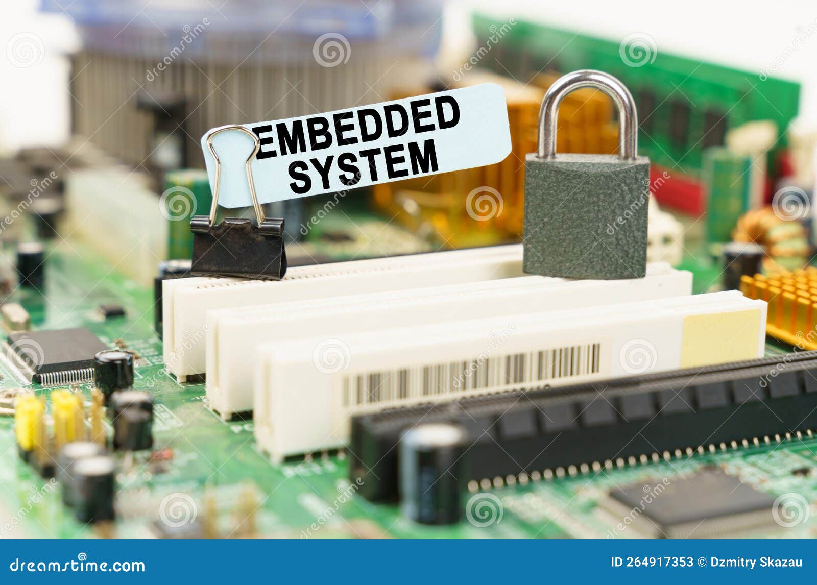 There is a Sticker on the Motherboard that Says - Embedded System Stock ...