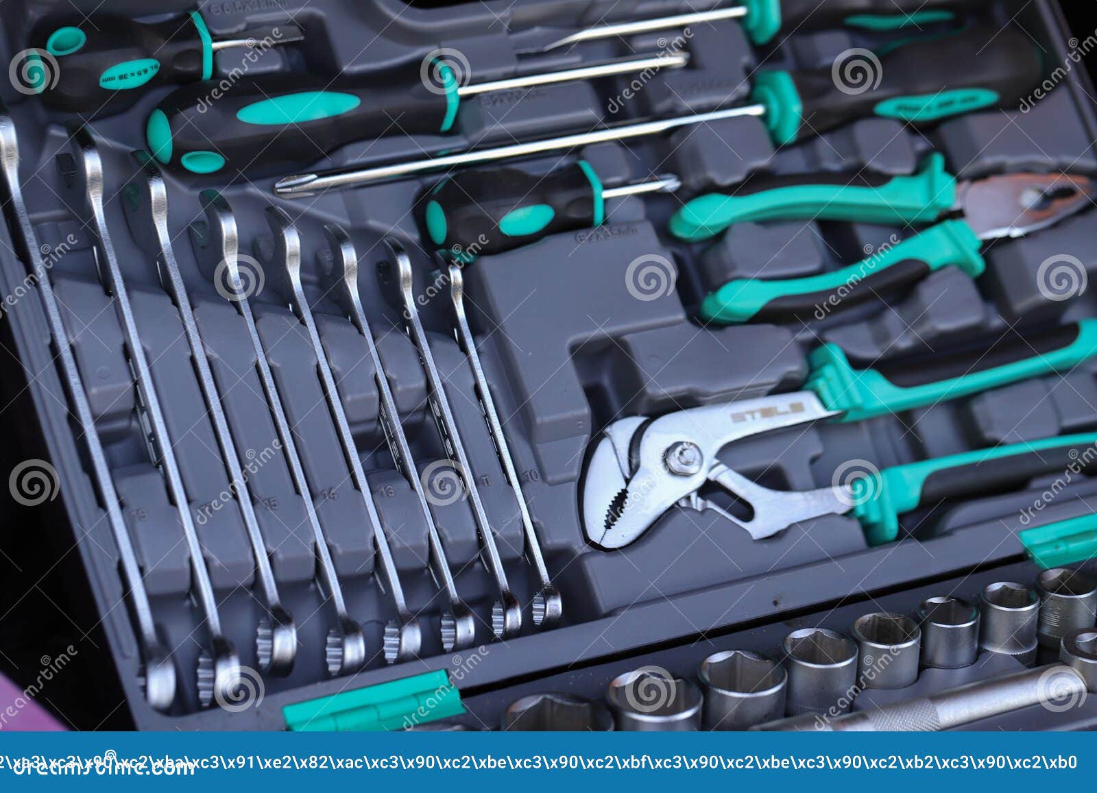 There are Tools in the Drawer, Neatly Arranged in Their Proper Places ...