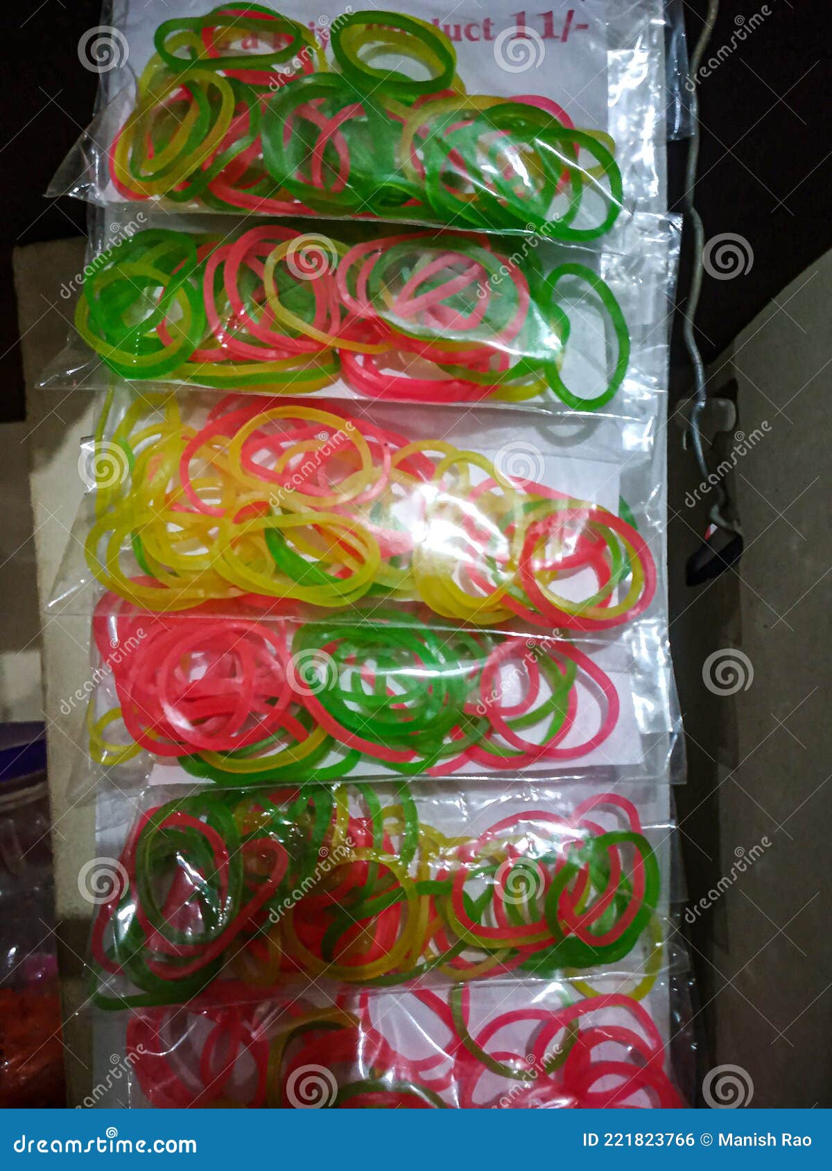 There are Various Kinds of Nylon Bubbers Stock Photo - Image of kinds ...