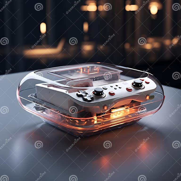 There is a Video Game Controller in the Box and Inside it Stock ...