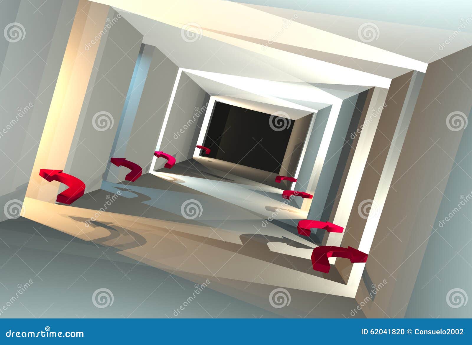 There Is Always A Way, Exit 3d Stock Photography | CartoonDealer.com ...