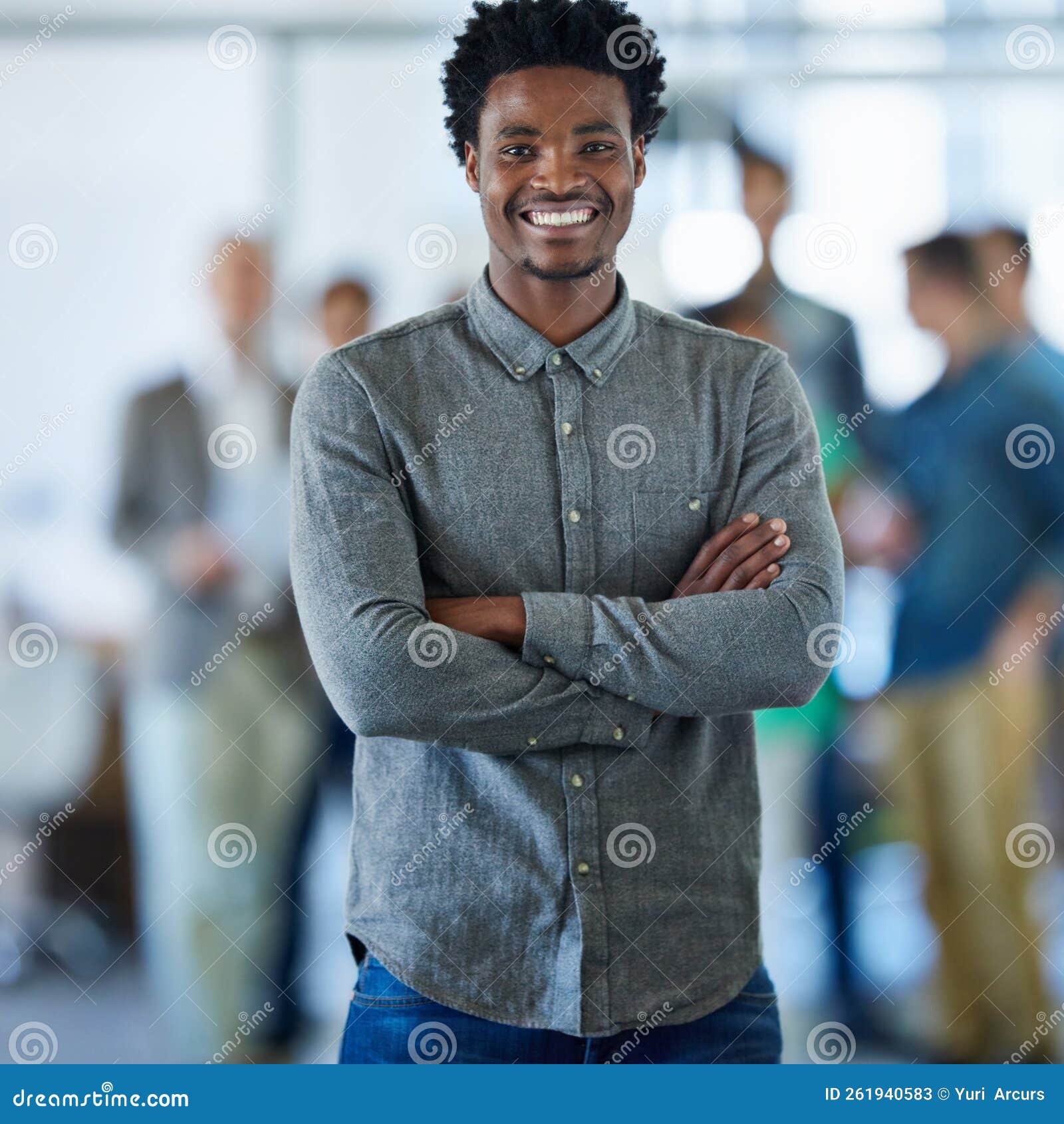 Theres No Work without Teamwork. Business Colleagues in the Office ...