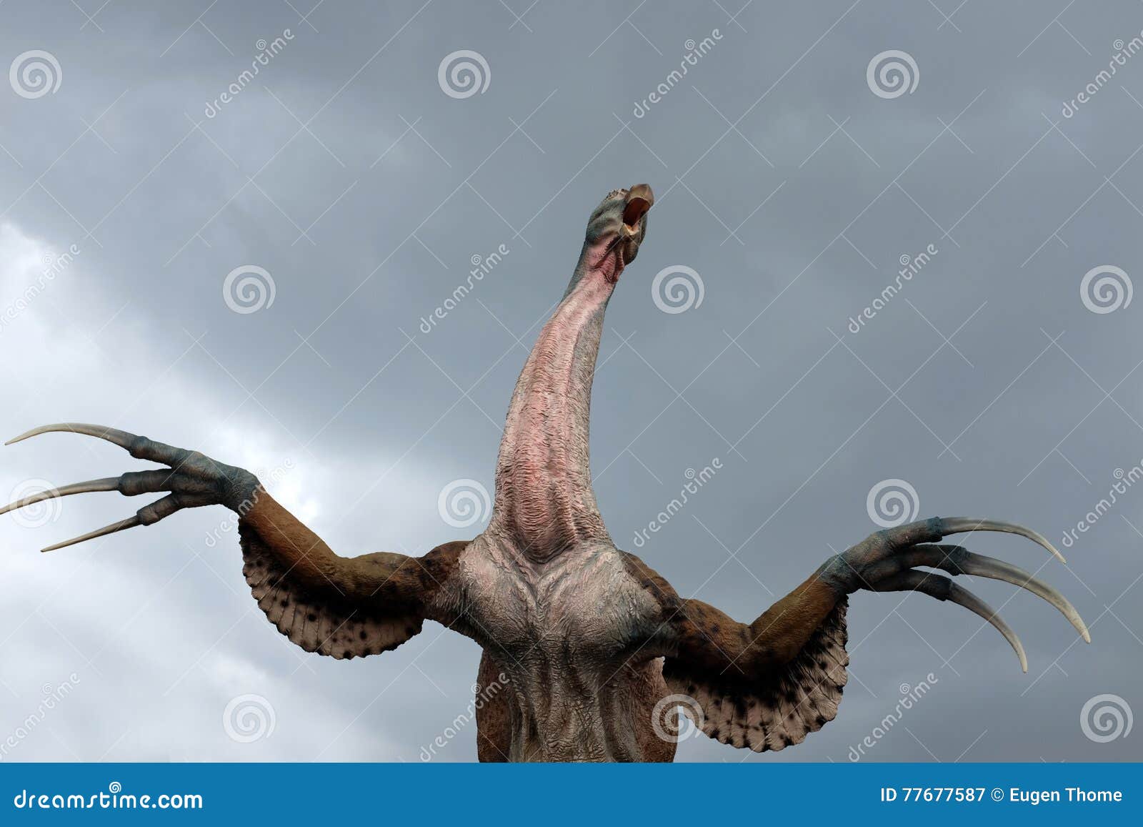 Claws Of A Therizinosaurus Scythe Lizard Royalty-Free Stock Photography ...