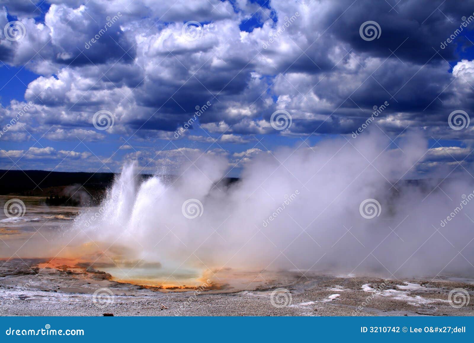 Thermal Activity stock photo. Image of puffy, eruption - 3210742