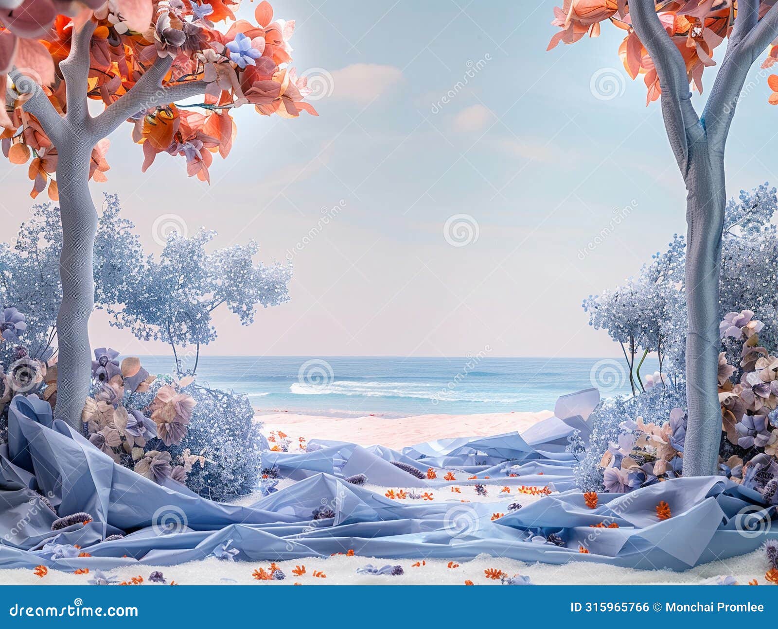 Thermal Camera Image Revealing Hotspots in a Landscape Littered with ...