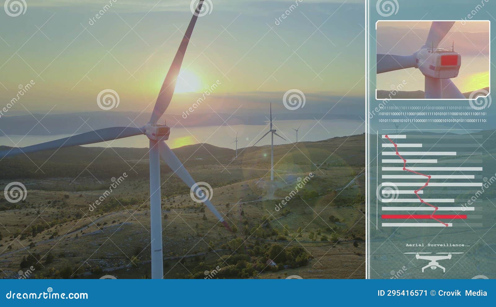 Thermal Drone Capturing Data of Wind Turbine for Digital Surveillance ...