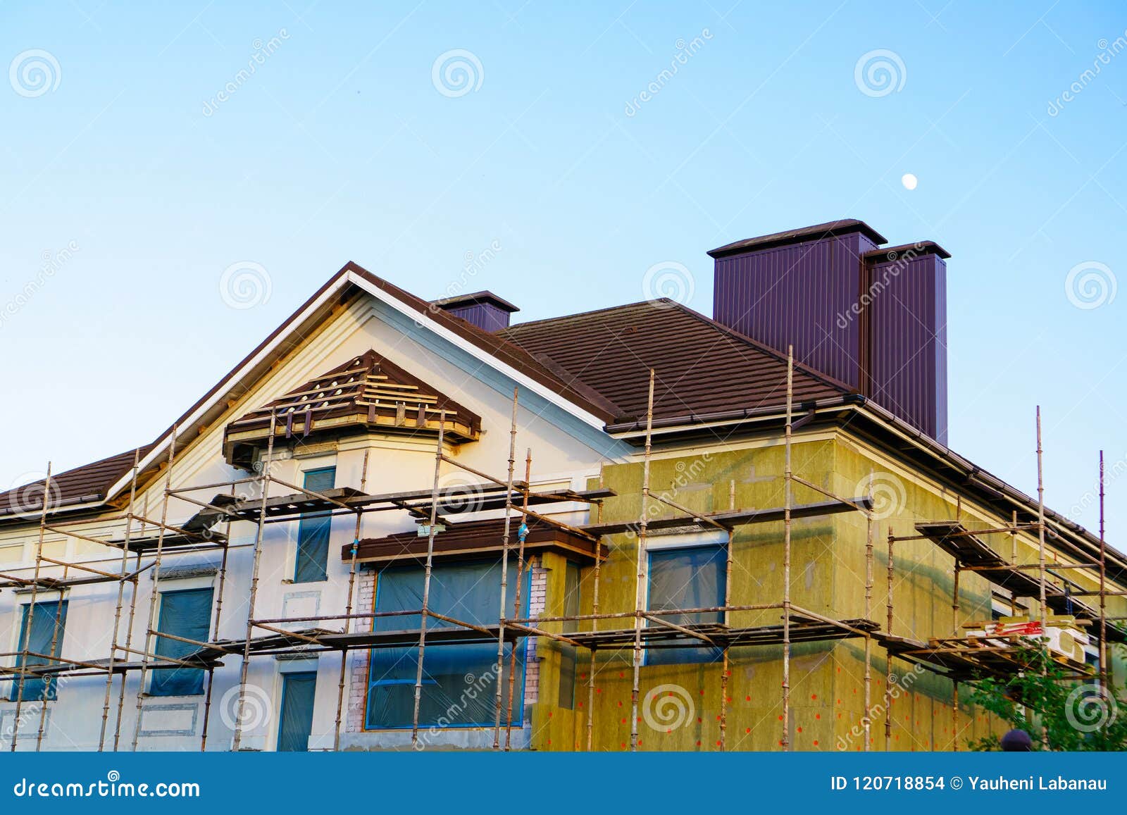 Home Thermal Exterior Insulation Stock Photo - Image of exterior ...