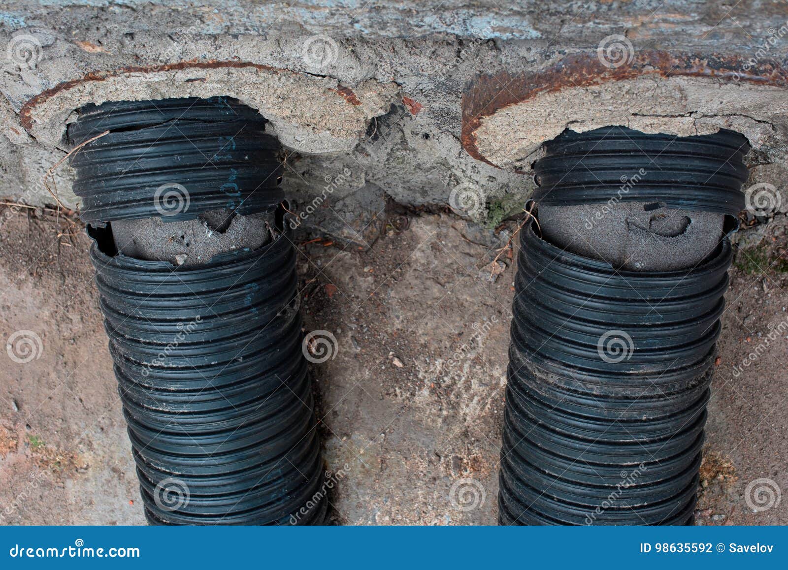Thermal heat pipes stock photo. Image of duct, insulate - 98635592