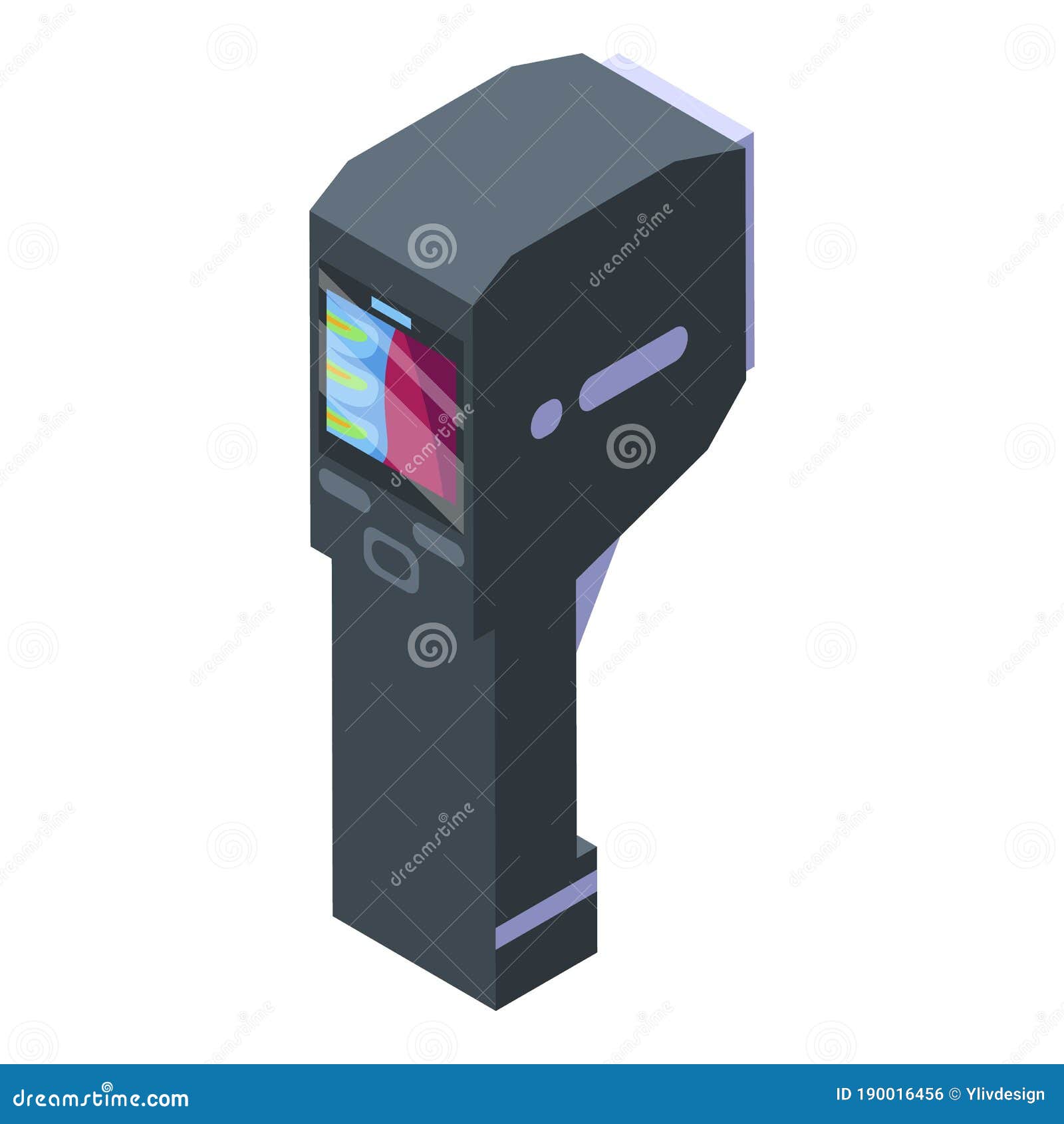 Thermal Imager Detection Icon, Isometric Style Stock Vector ... Thermal Imager Detection Icon, Isometric Style Stock Vector ...