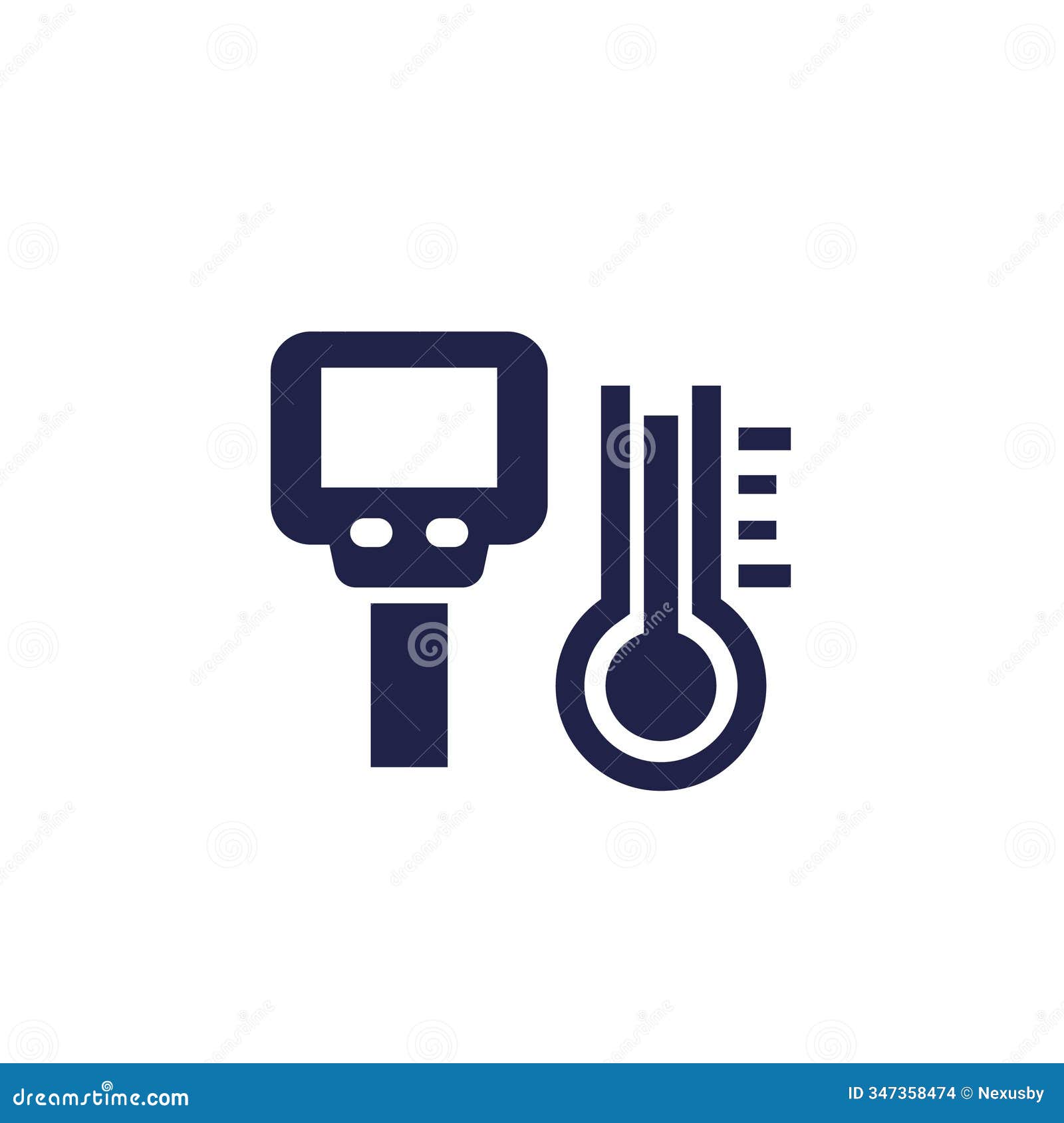 Thermal Imager Human Hand. The Image Of A Silhouette Arm Using Infrared ...