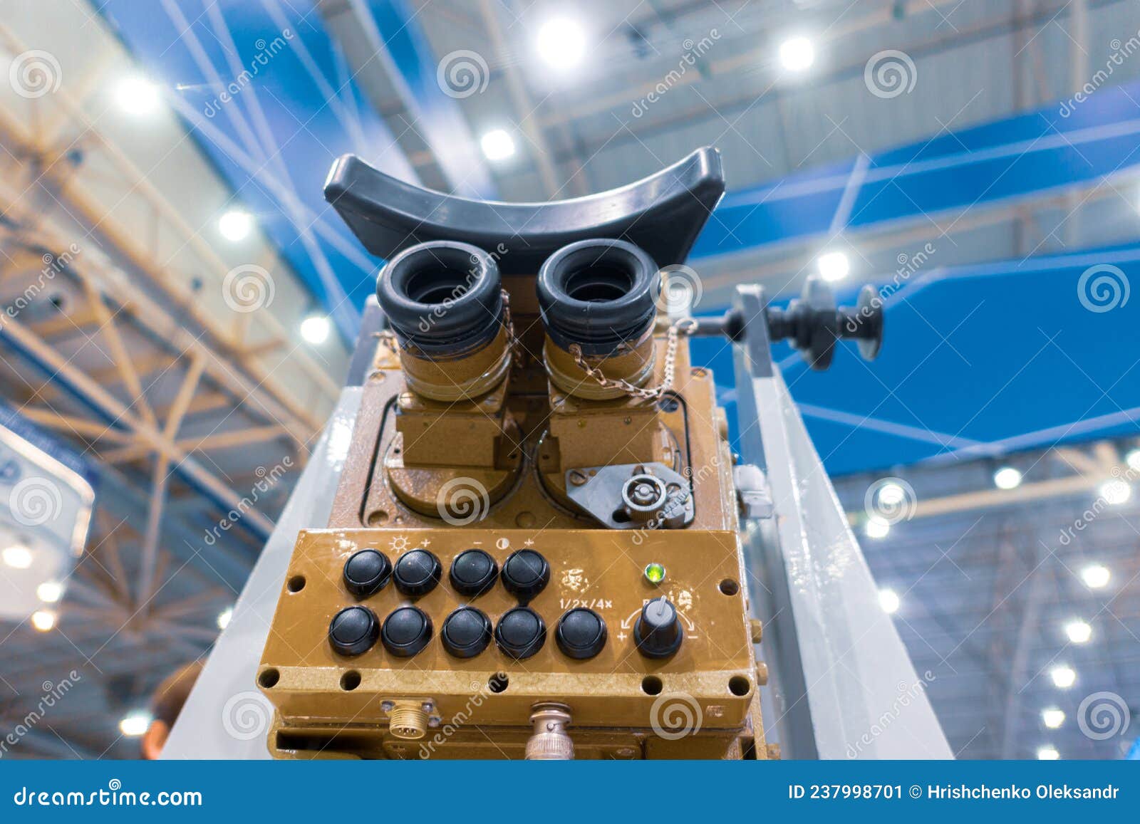 Thermal Imaging Device for the Tank Commander Stock Image - Image of ...