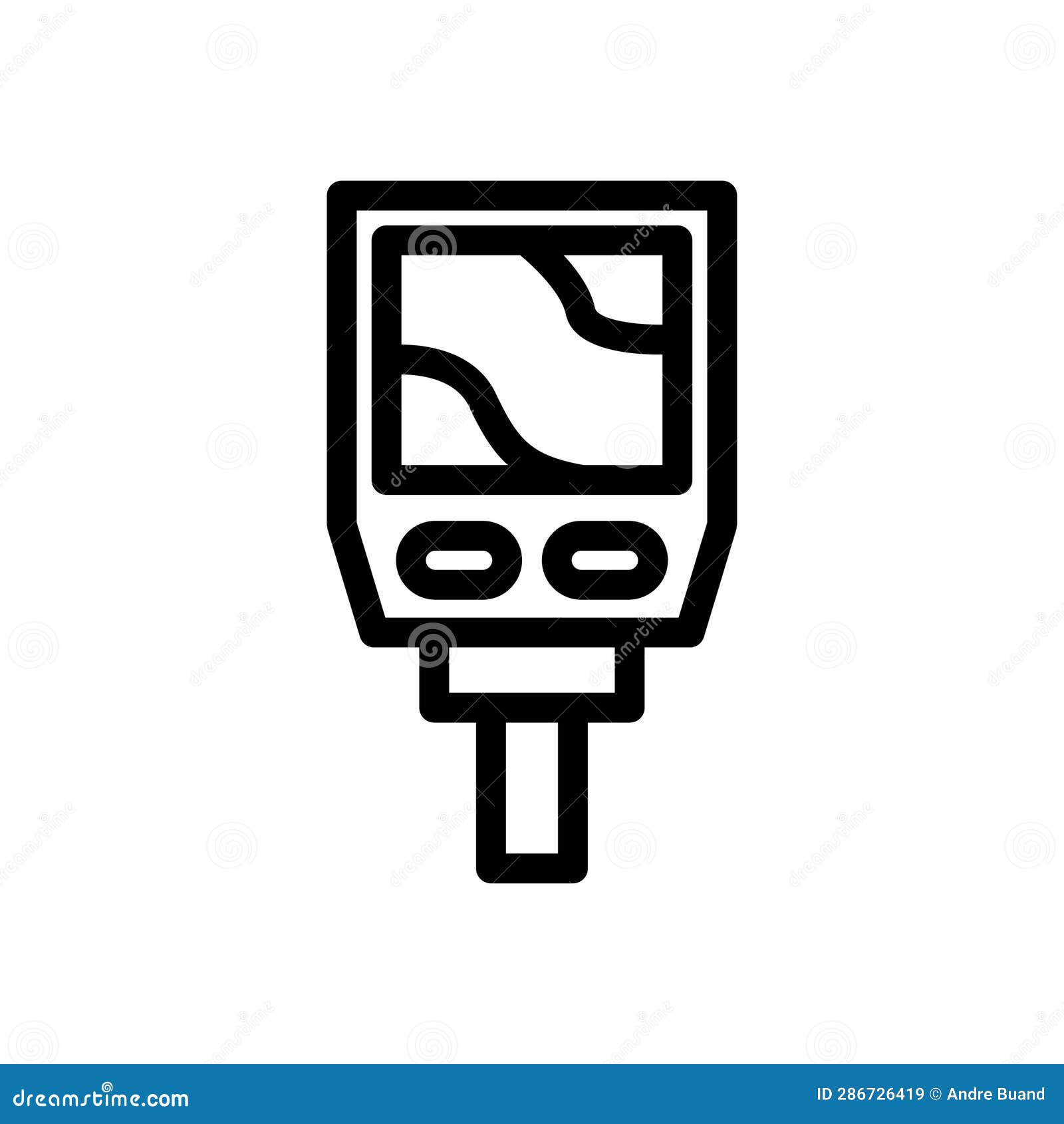 Thermal Imaging Icon Illustratin Vector Graphic | CartoonDealer.com ...