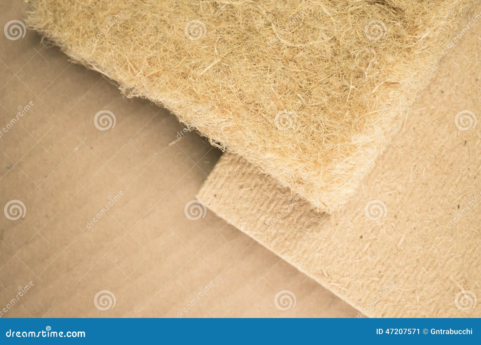 Thermal Insulating Hemp Fiber Panels Stock Image - Image of thermal ...