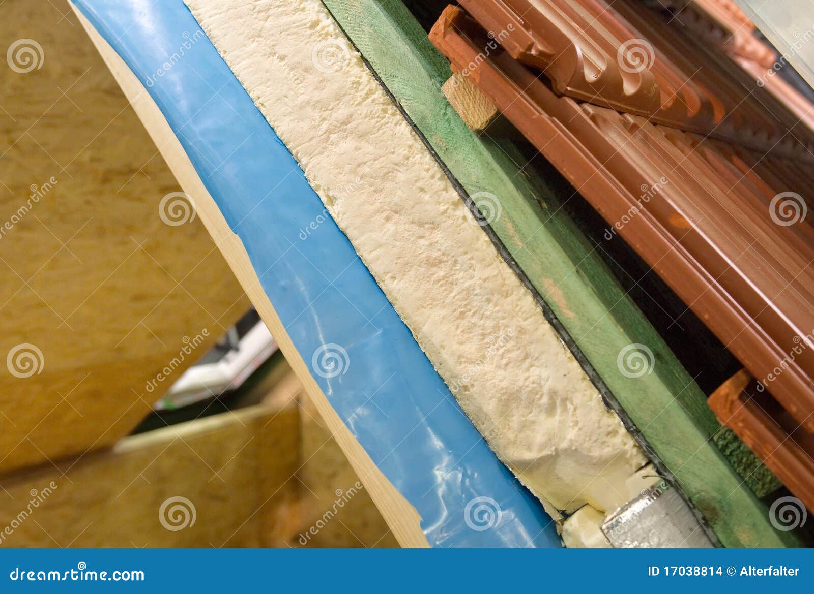 Thermal insulation stock photo. Image of roofers, modernize - 17038814