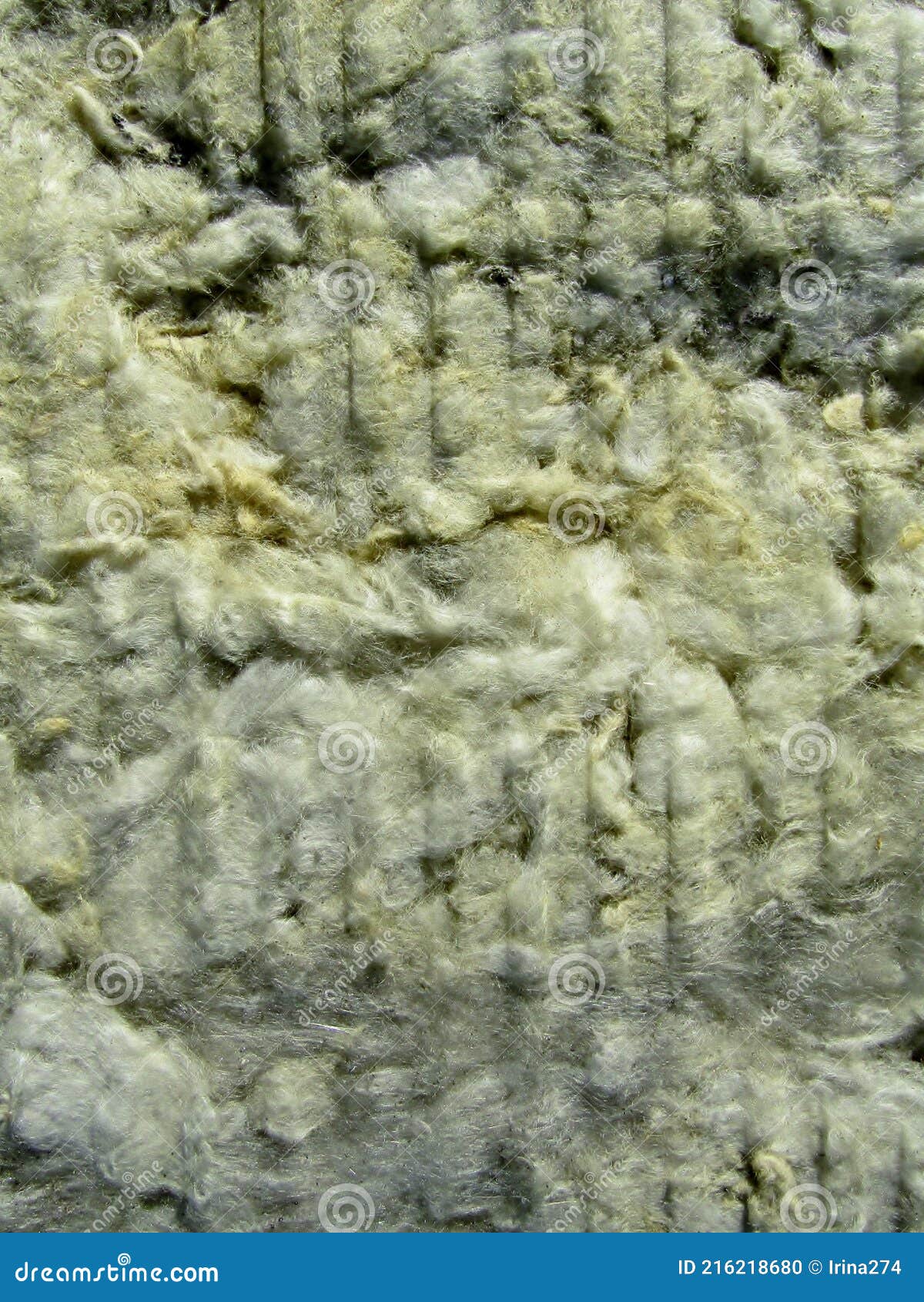 Thermal Insulation Material Texture Stock Photo - Image of cotton ...