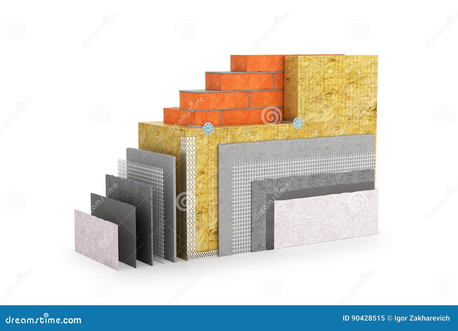 The Thermal Insulation Royalty-Free Stock Photo | CartoonDealer.com ...
