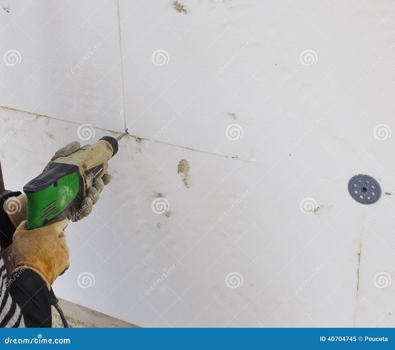 Insulation Of Walls And Ceiling In The Attic Made Of Mineral Wool ...